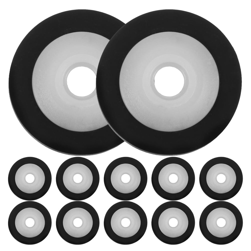 HOMEMAXS 12pcs Bearing Rollers Guide Pulley Bearing Wheels for Audio ...