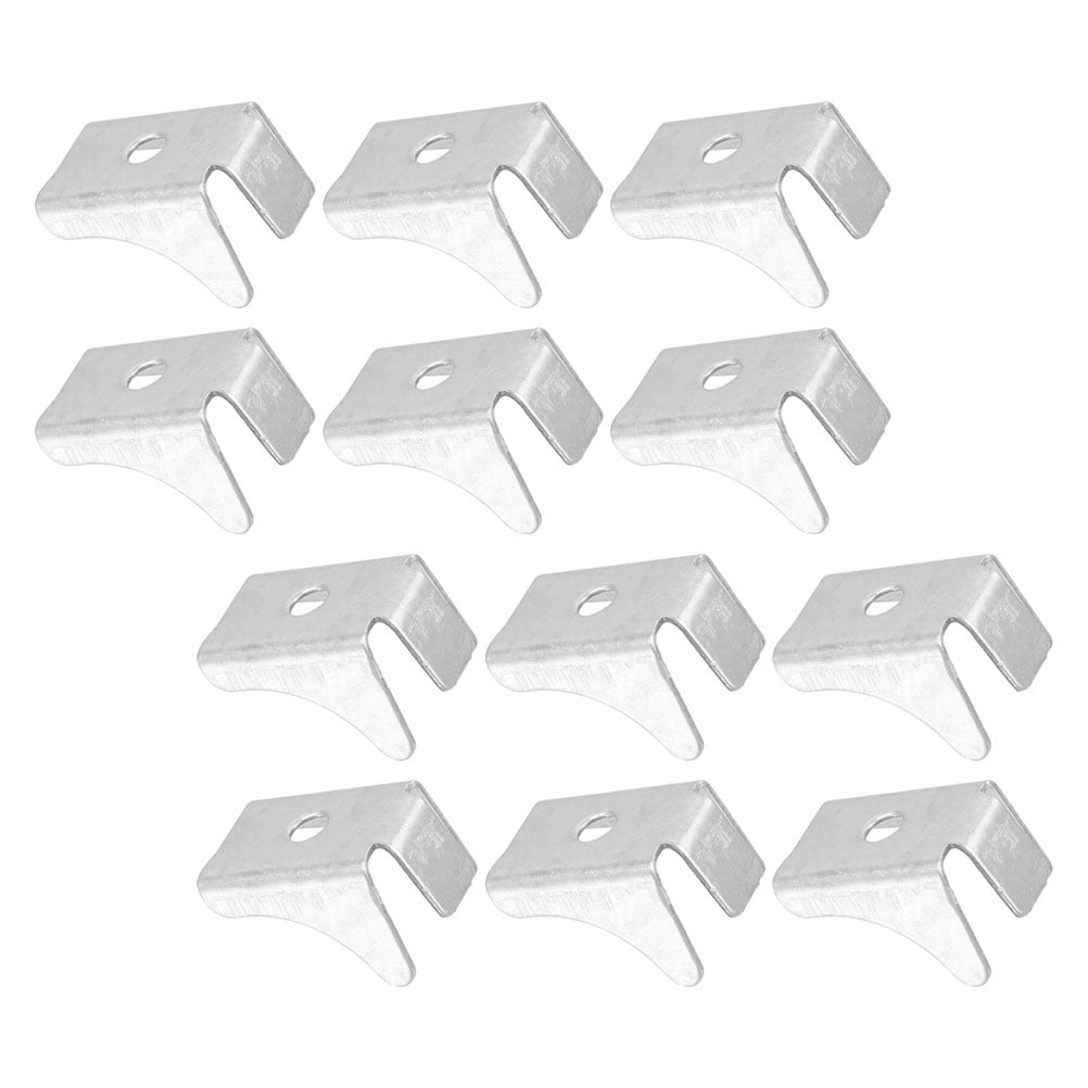 HOMEMAXS 12pcs Cabinet Shelf Clips Metal File Cabinet Shelf Clips Heavy ...