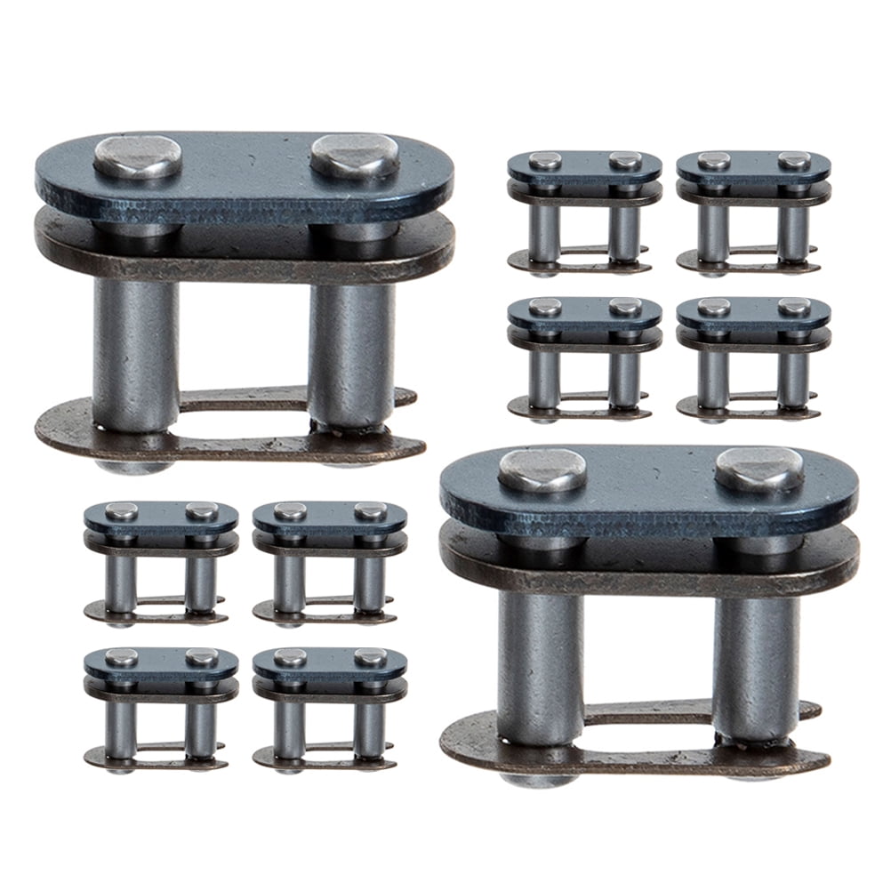 HOMEMAXS 12pcs Chain Connecting Link Roller Chain Link Motorcycle Quick ...