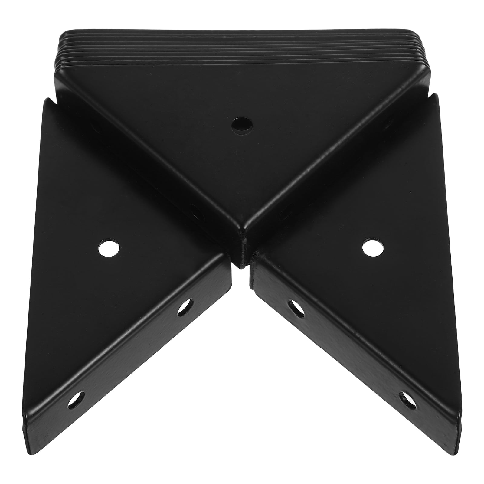 HOMEMAXS 12pcs Corner Brace Brackets Corner Braces for Wood Metal ...