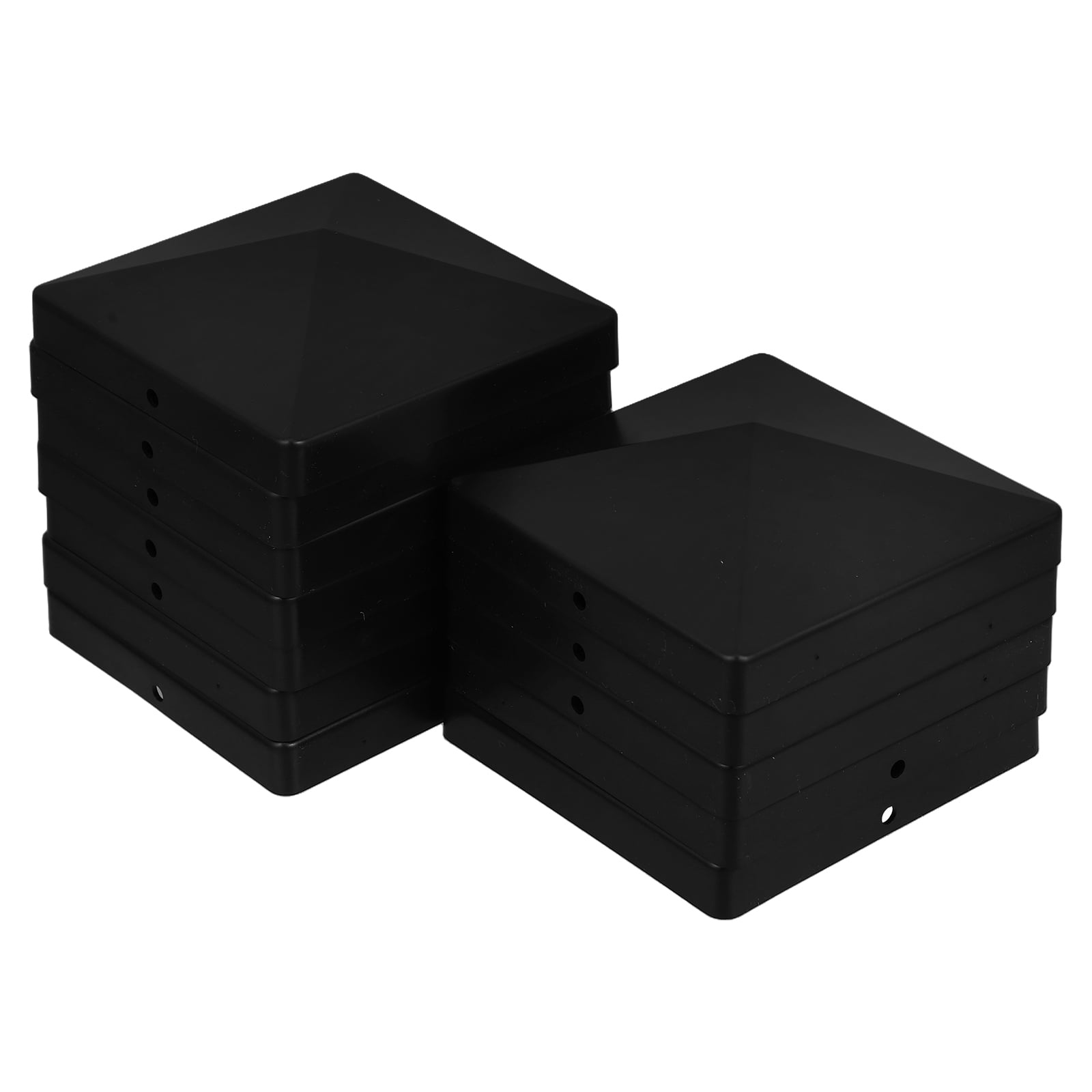 HOMEMAXS 12pcs Fence Post Caps Decorative Square Post Caps Garden Fence ...