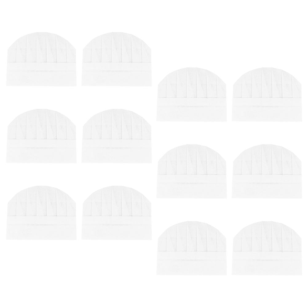 HOMEMAXS 12pcs Kids Paper Chef Hats Role Play White Chef Caps Small ...