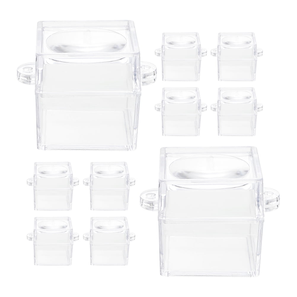 HOMEMAXS 12pcs Magnifying Jars Insect Observing Jar Transparent Insect ...