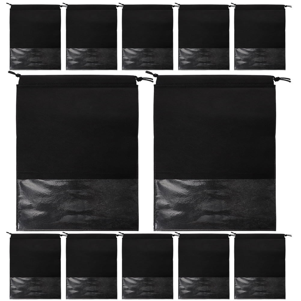 HOMEMAXS 12pcs Non-woven Cloth Drawstring Bag Multi-functional ...