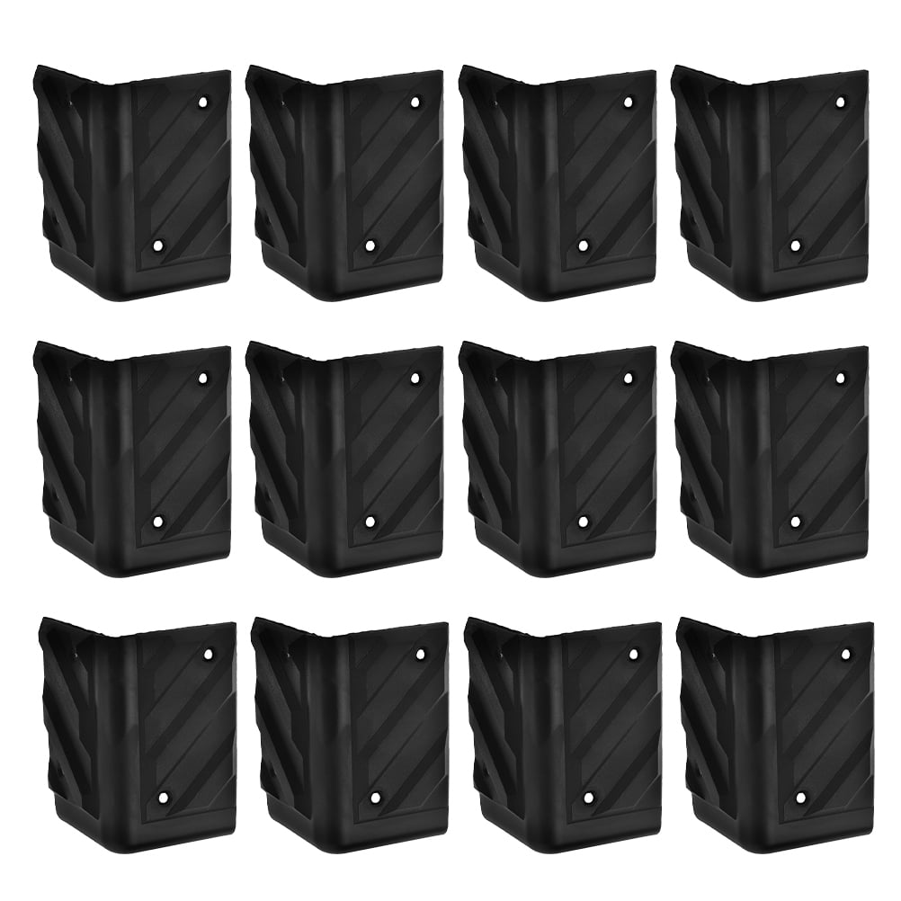 HOMEMAXS 12pcs Plastic Right Angle Corner Protectors For Speaker ...