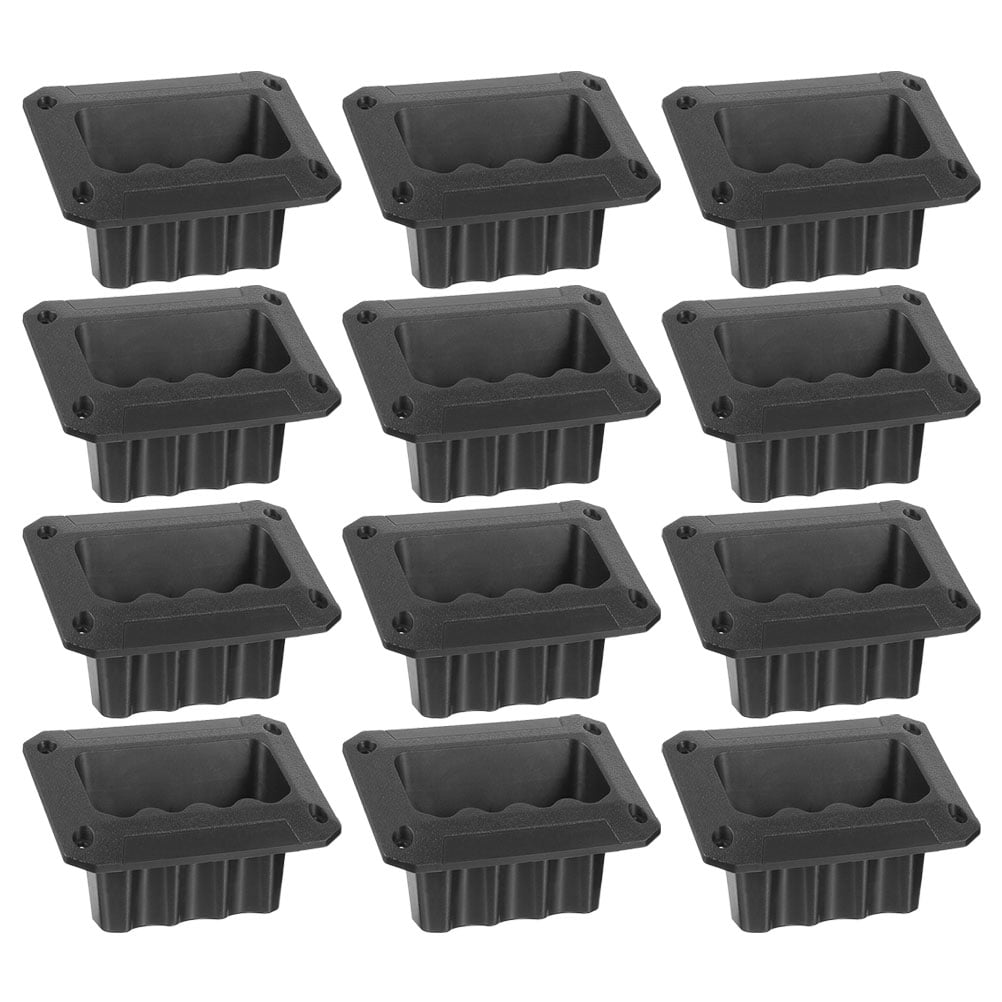 HOMEMAXS 12pcs Recessed Speaker Handle Plastic Handles Speaker Cabinet ...