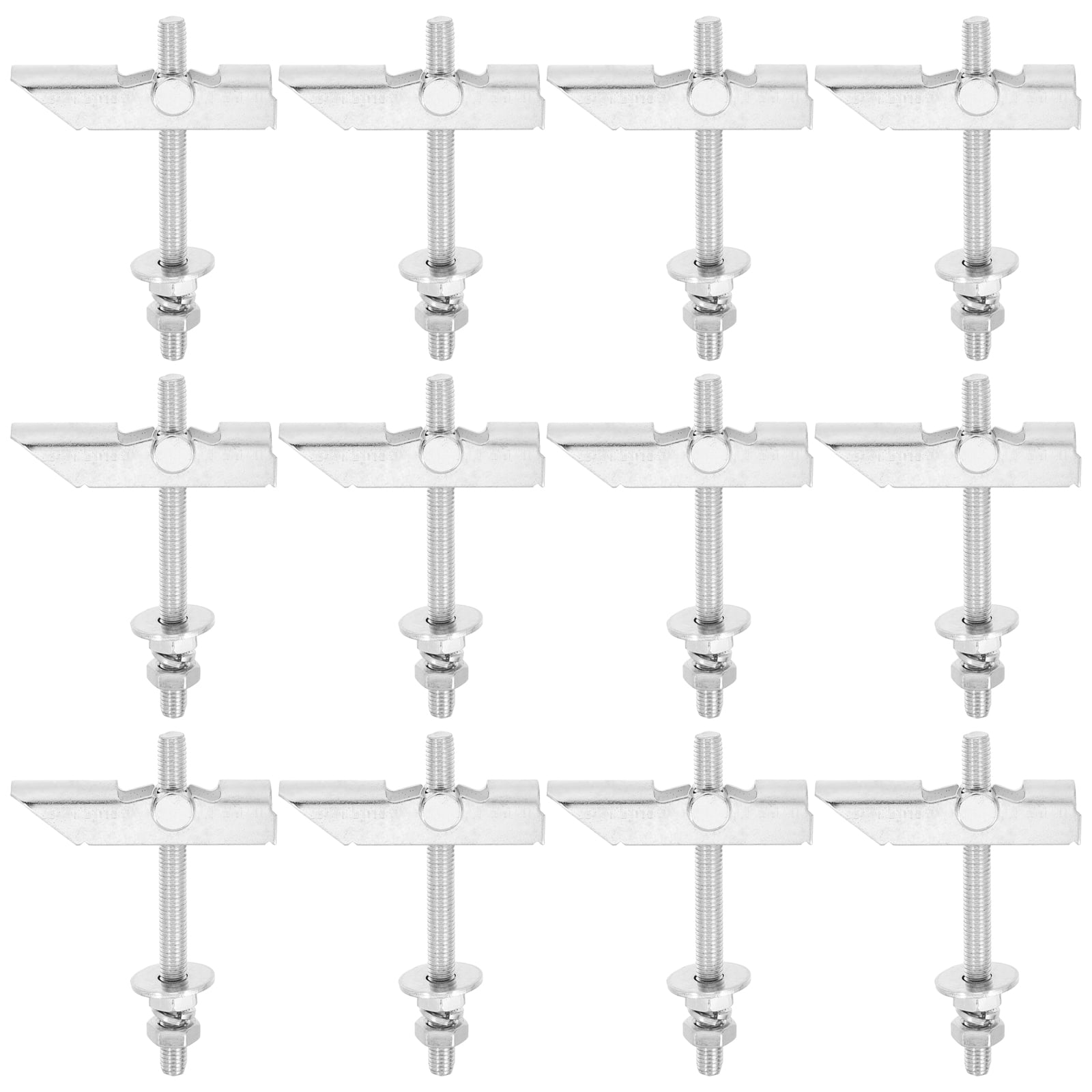 HOMEMAXS 12pcs Toggle Bolt Assortments Toggle Drywall Anchors For ...