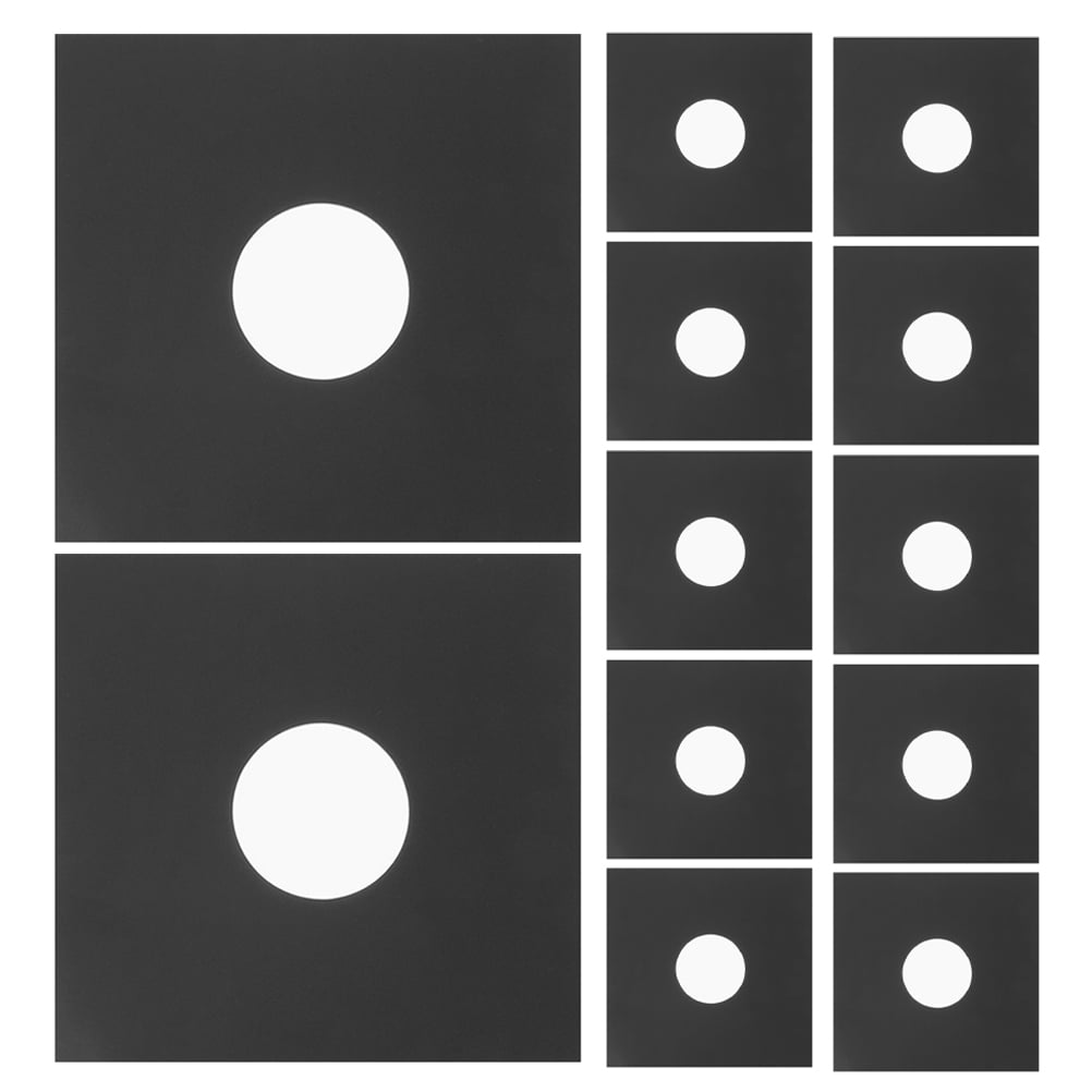 HOMEMAXS 12pcs Vinyl Record Covers And Inner Sleeves For Record Player ...
