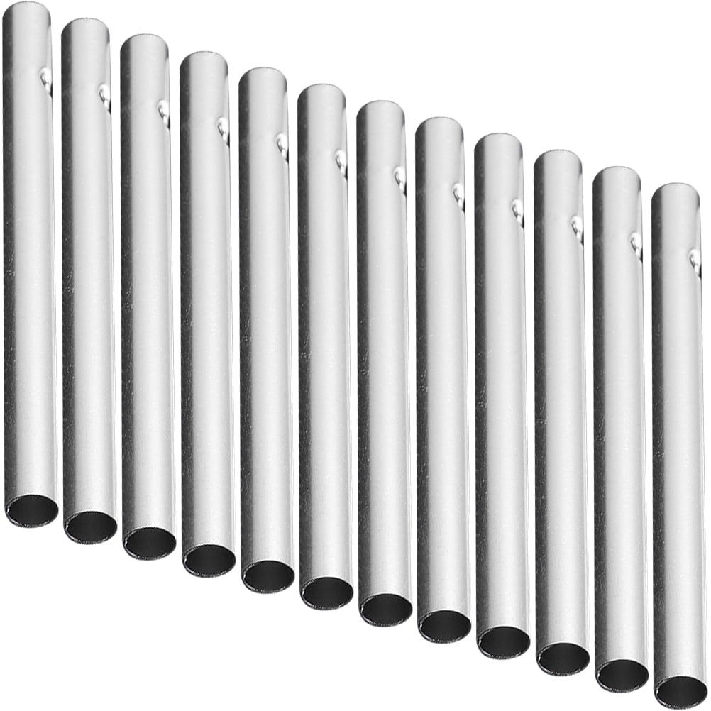 HOMEMAXS 12pcs Wind Chime Tubes Parts Supplies Windchime Metal Tubes ...