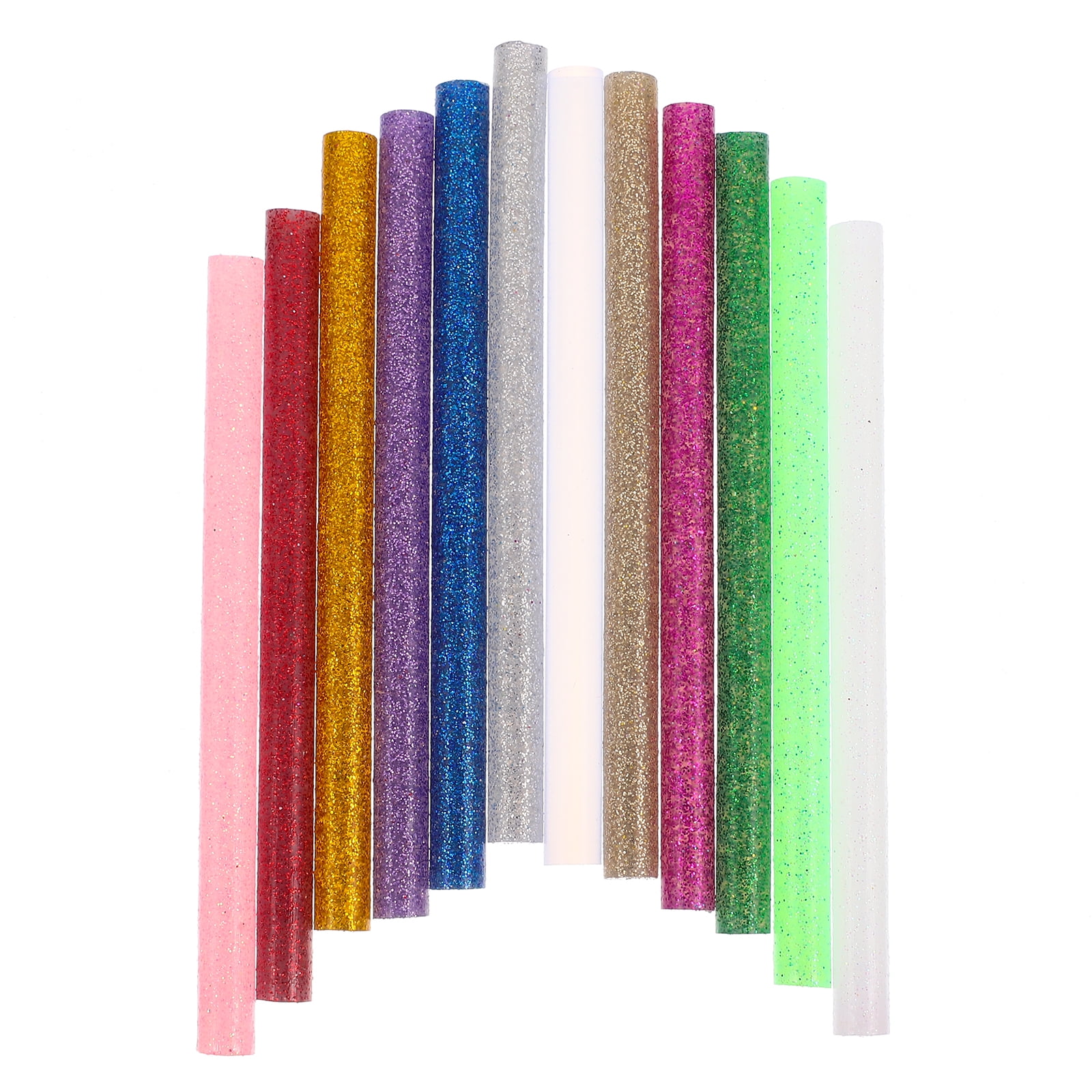 HOMEMAXS 130 Pcs Mini Hot Melt Glue Stick Assorted Color Glue Sticks ...