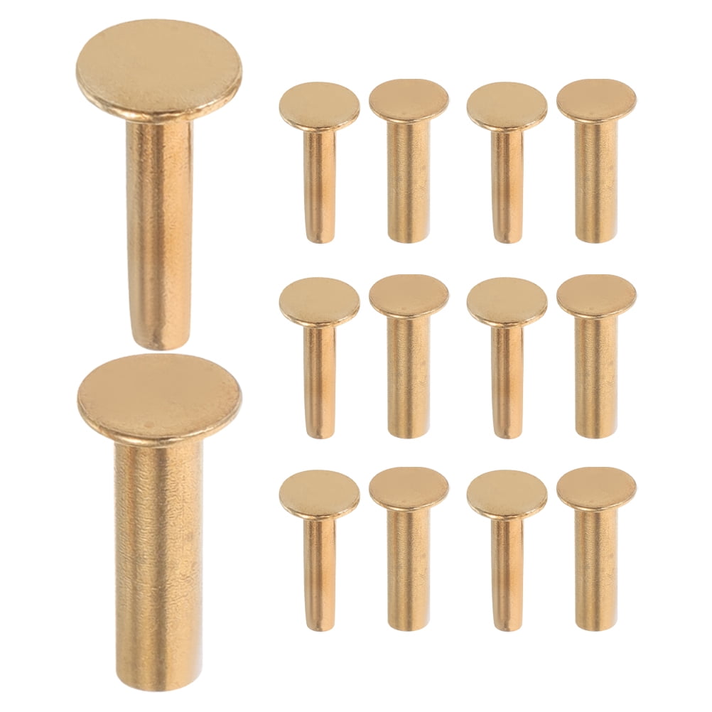 HOMEMAXS 14 Pairs Copper Rivets For Kitchen Knife Handle Fixing Diy ...