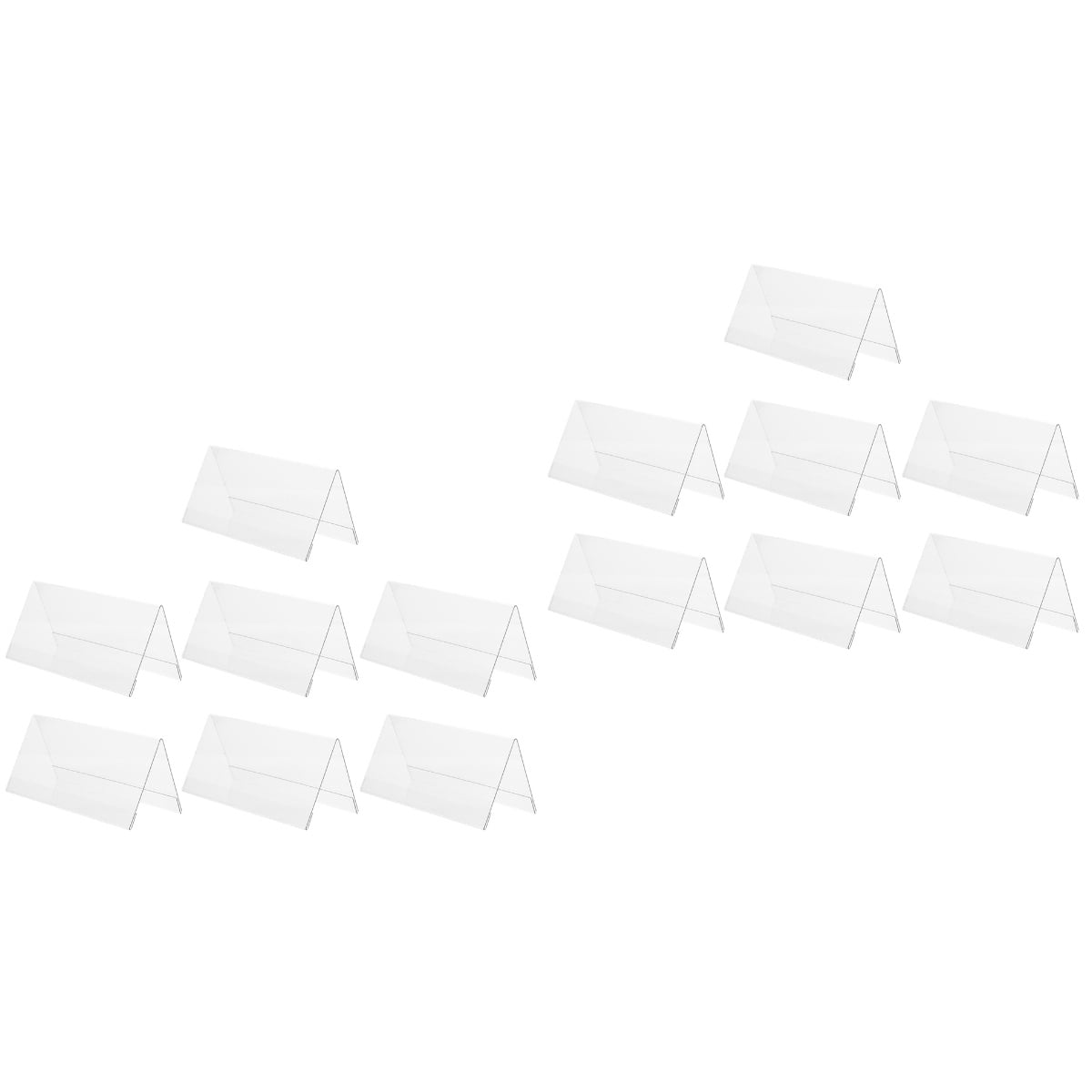 HOMEMAXS 14 Pcs Acrylic Table Cards Guest Showing Cards Wedding Acrylic ...