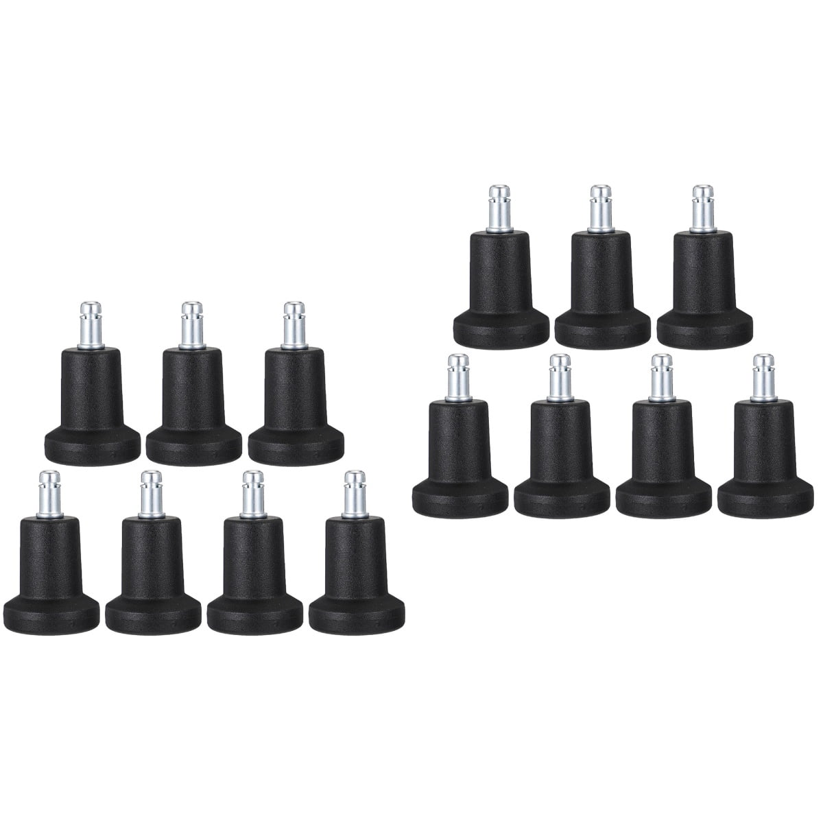 14 Pcs Chair Plug-in Pad Chair Fixed Feet Office Chair Casters Locking ...