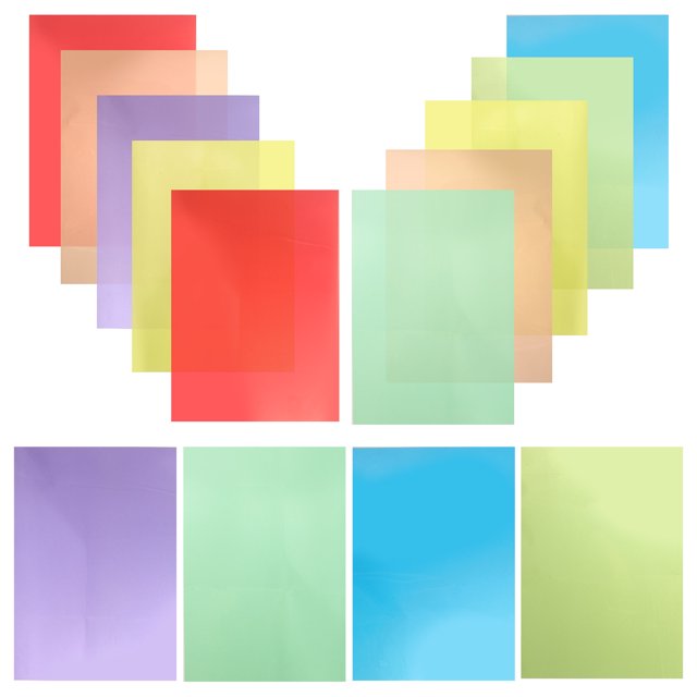 HOMEMAXS 14 Sheets Cellophane Sheets Cellophane Craft Cellophane Paper ...