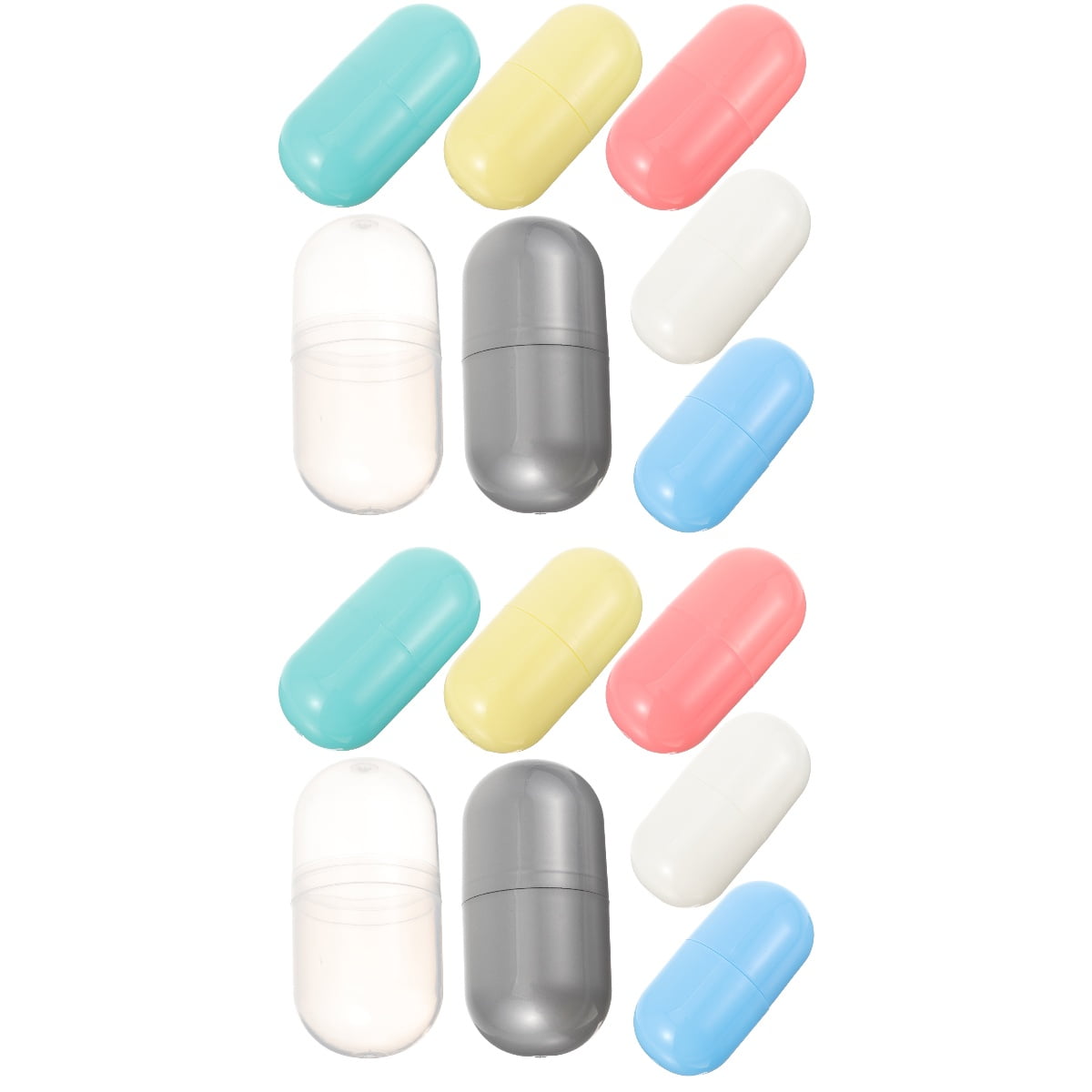 HOMEMAXS 14 pcs Plastic Capsules Children Toys Fillable Eggs Twisting ...