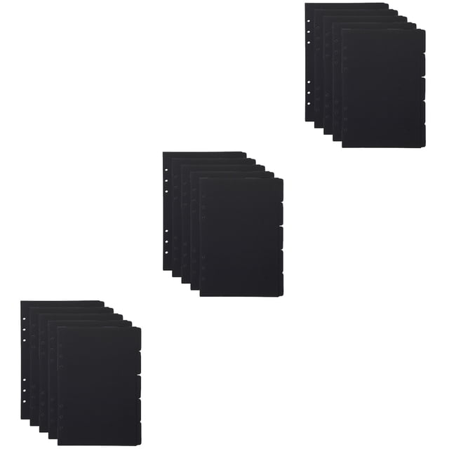 HOMEMAXS 15 Pcs Book Binder Dividers Notepad Dividers Binder Notebook ...