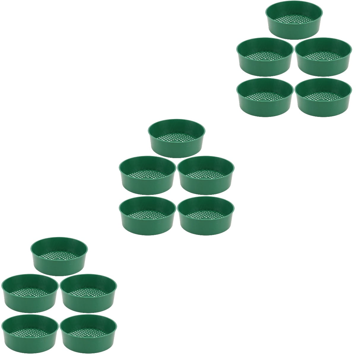 HOMEMAXS 15 Pcs Garden Soil Sieves Planting Soil Filter Gardening ...