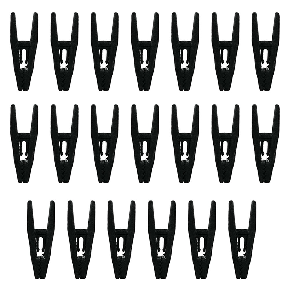 MOKKHNB Garment Clips A-Shape Plastic Clothespin Black 15pcs - Walmart.com