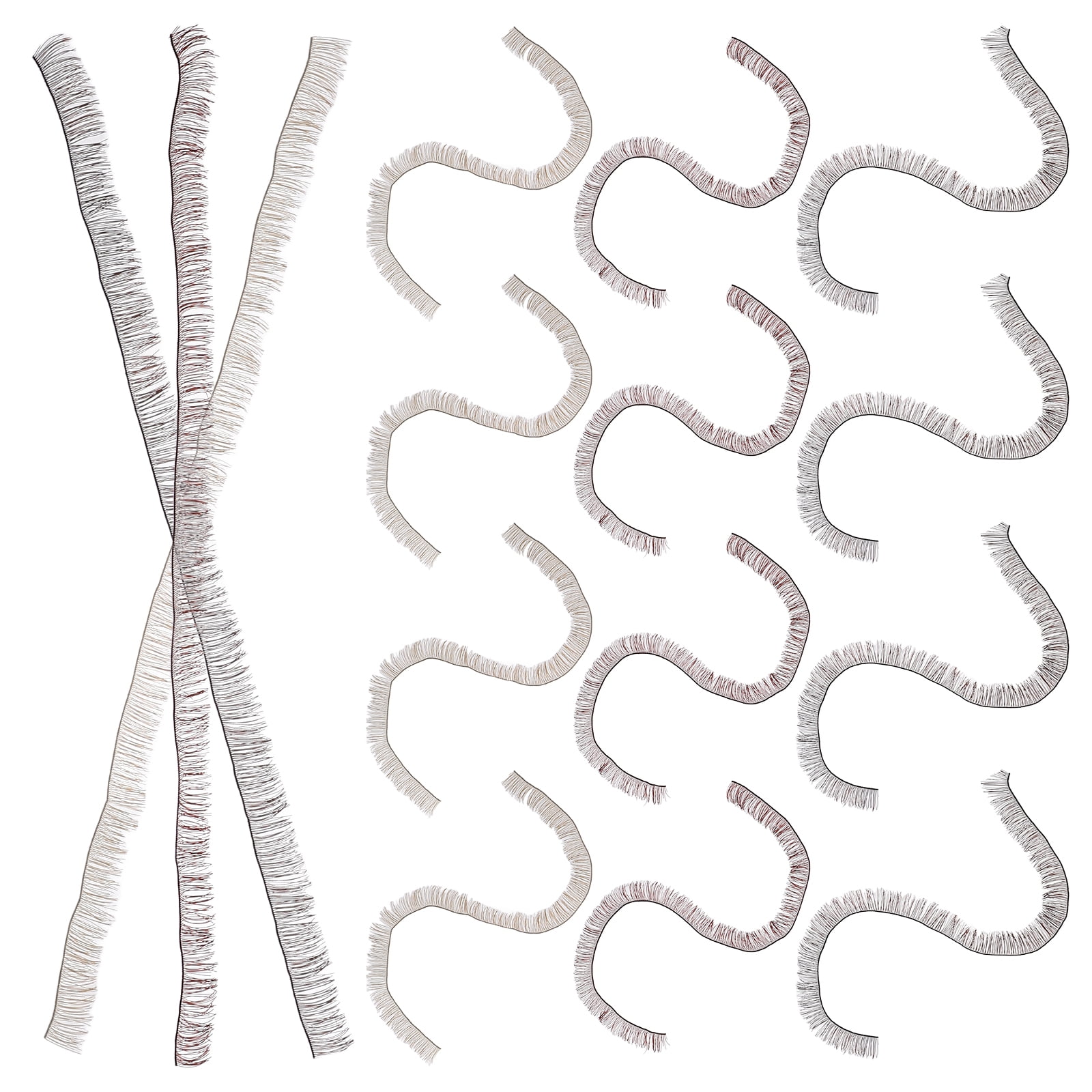 HOMEMAXS 15 Pcs Mini Hot Glue Sticks Bulk Multi-color Washing Machine ...