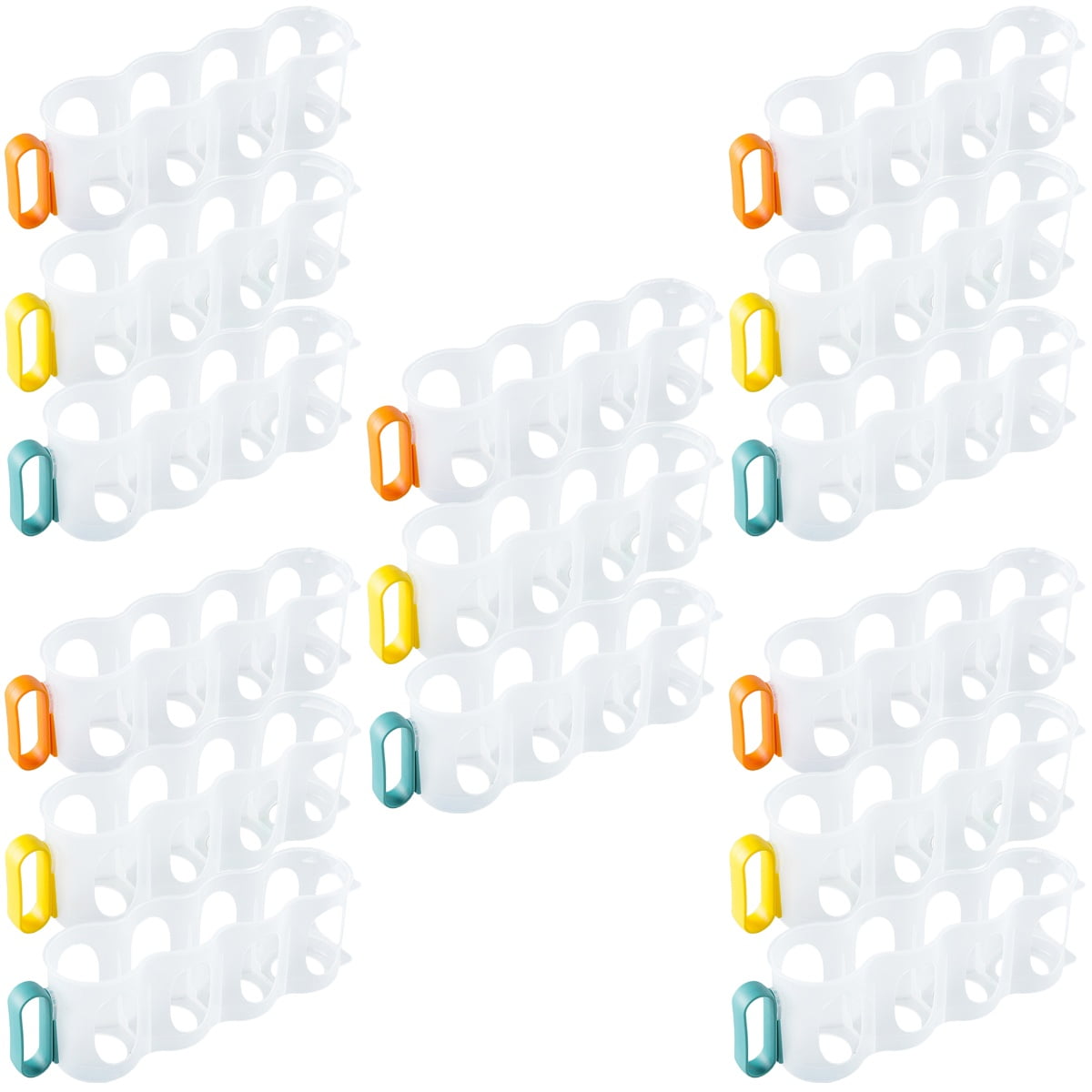 HOMEMAXS 15 Pcs Multi-use Can Holders Juice Drink Can Storage Racks ...