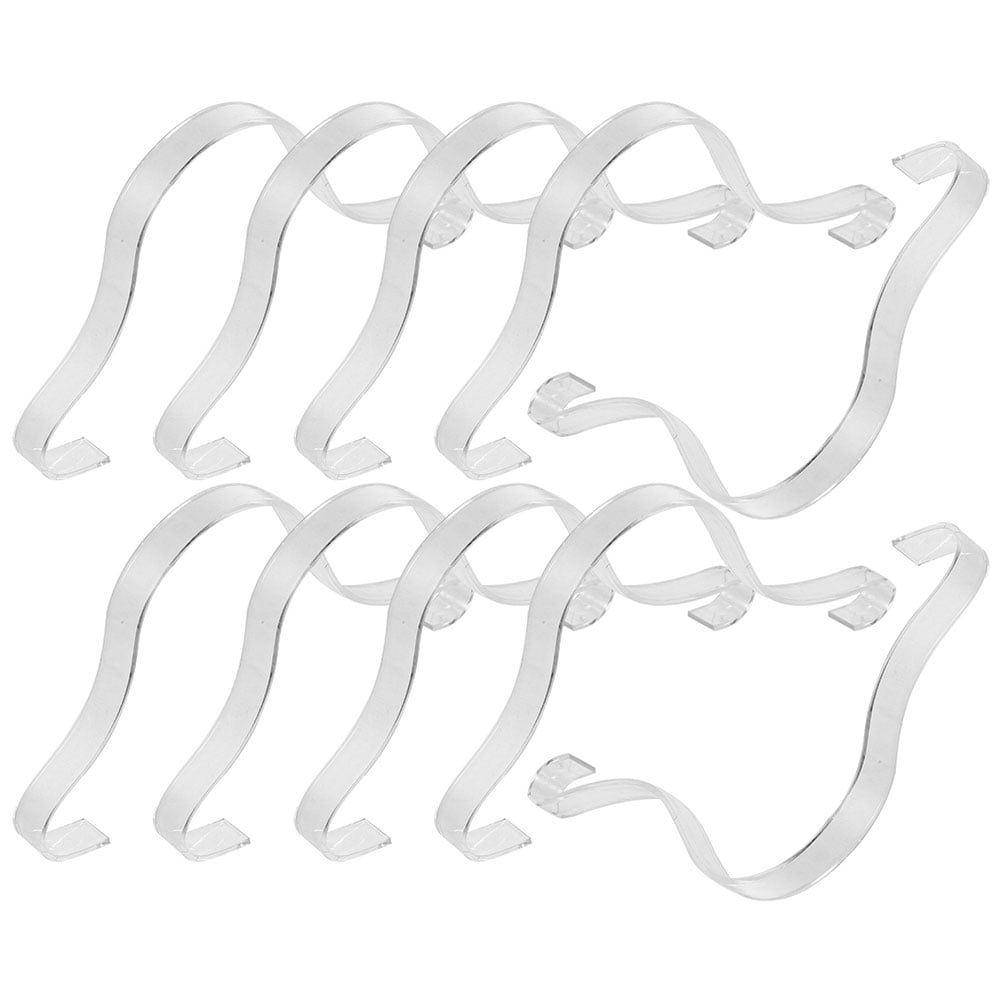 HOMEMAXS 15 Pcs Shoe Form Inserts Adjustable Exhibit Woman Transparent ...