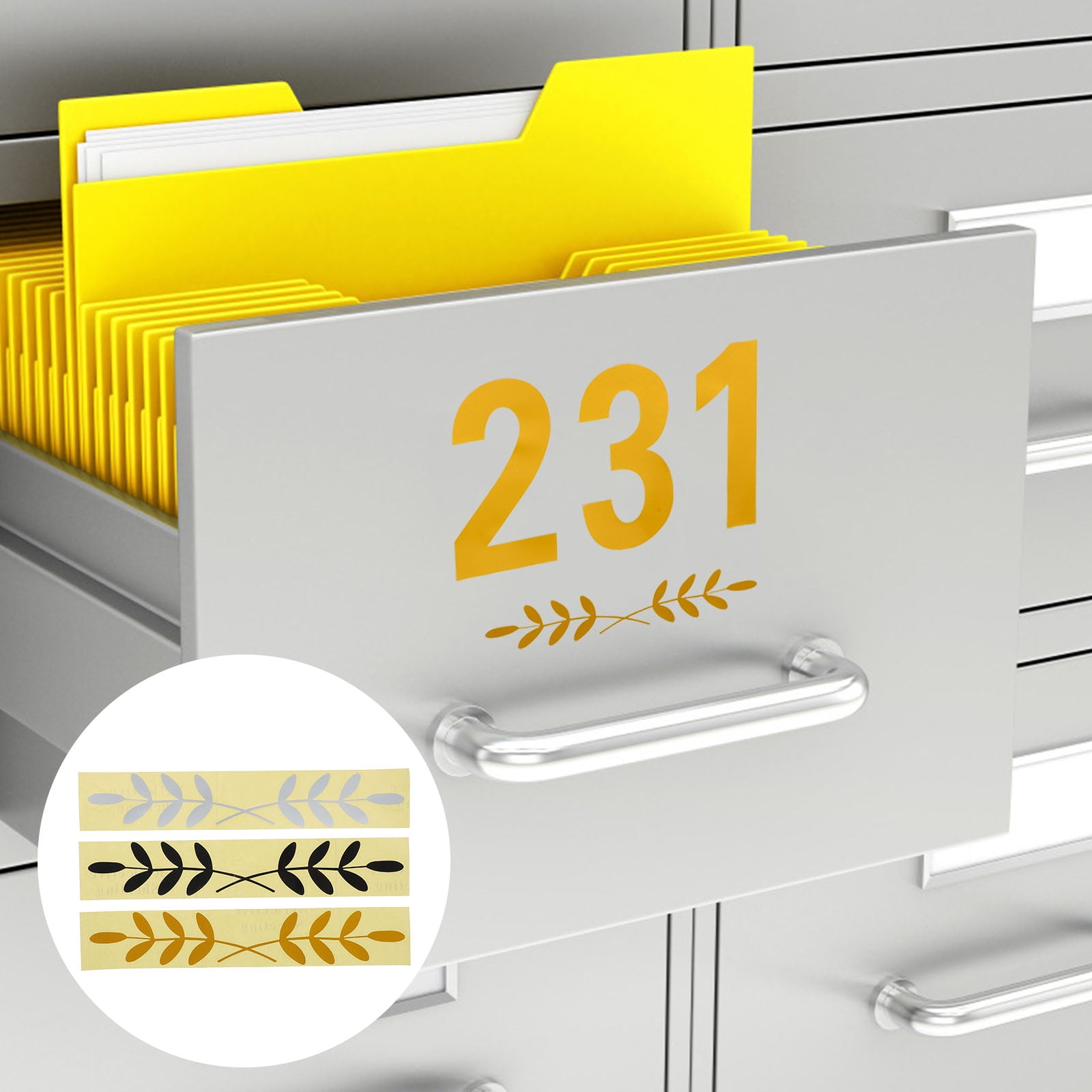 15 Pcs Stickers for Mailbox Reflective Label Address Decals - Walmart.com