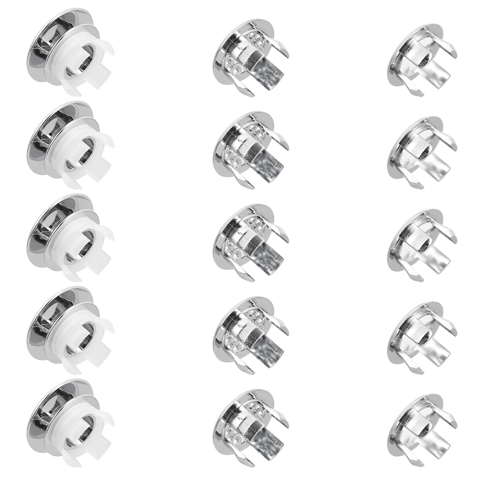 HOMEMAXS 15 Pcs Vanity Overflow Cap Hole Practical Use Stoppers ...