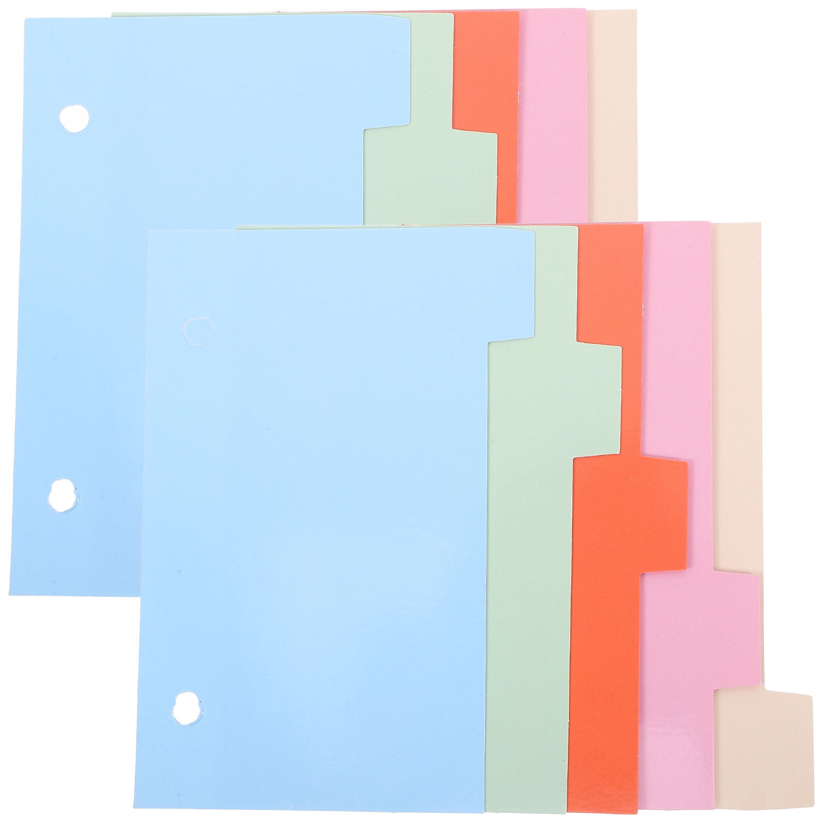 HOMEMAXS 15 Sheets Portable Tab Dividers Writable Tabs Notebook Tabs ...