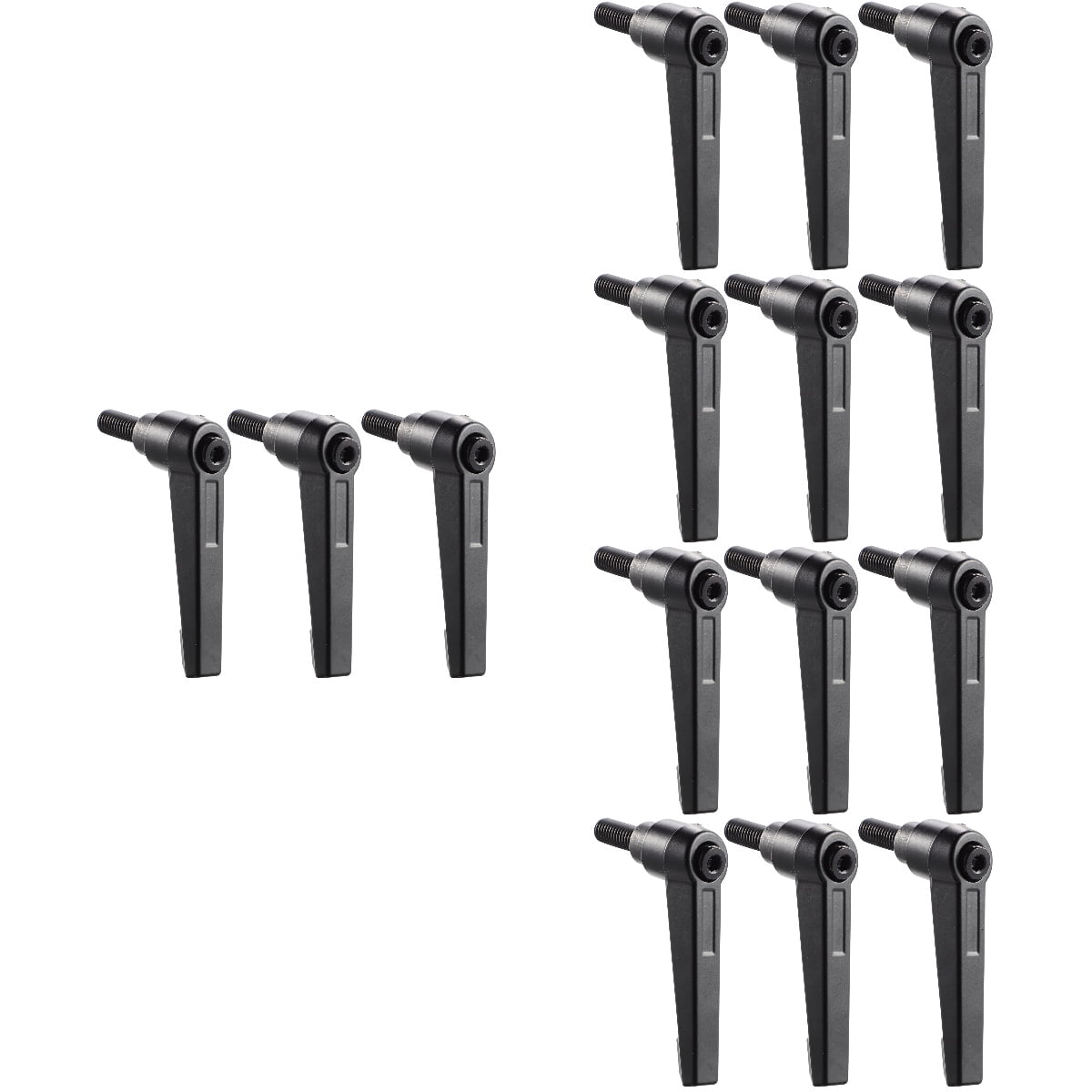 HOMEMAXS 15 pcs Adjustable Ratchet Lever Push Button Clamping Lever ...