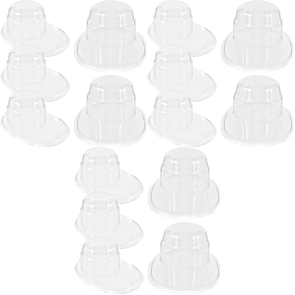 HOMEMAXS 15 pcs Baseball Cap Shapers Portable Hat Cap Holders Baseball ...