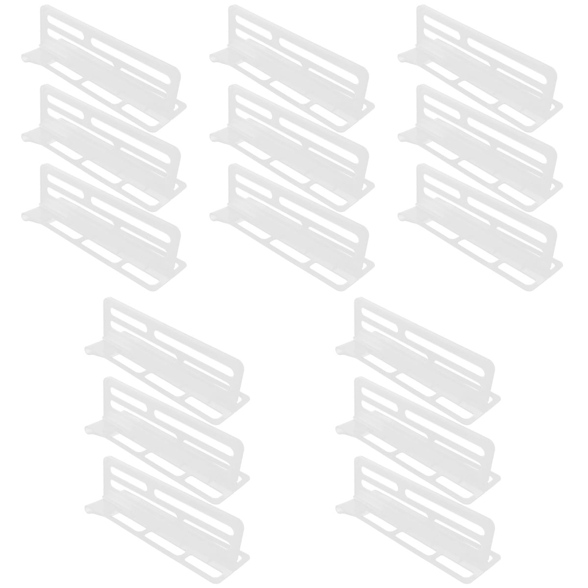 HOMEMAXS 15 pcs Refrigerator Divider Organizer Fridge Separator Fridge ...