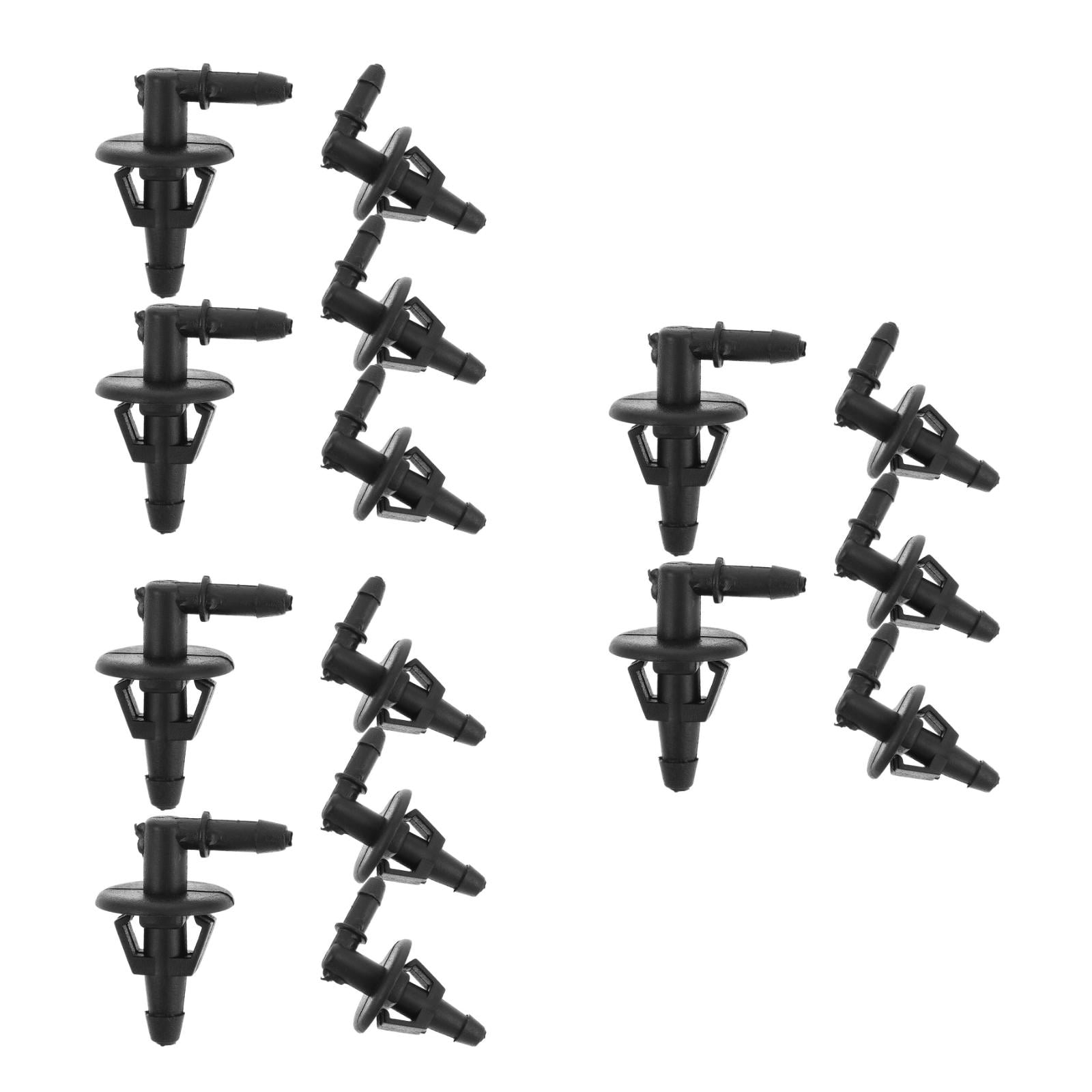 HOMEMAXS 15 pcs Universal Car Wiper Nozzle Replacement Kit Windshield ...