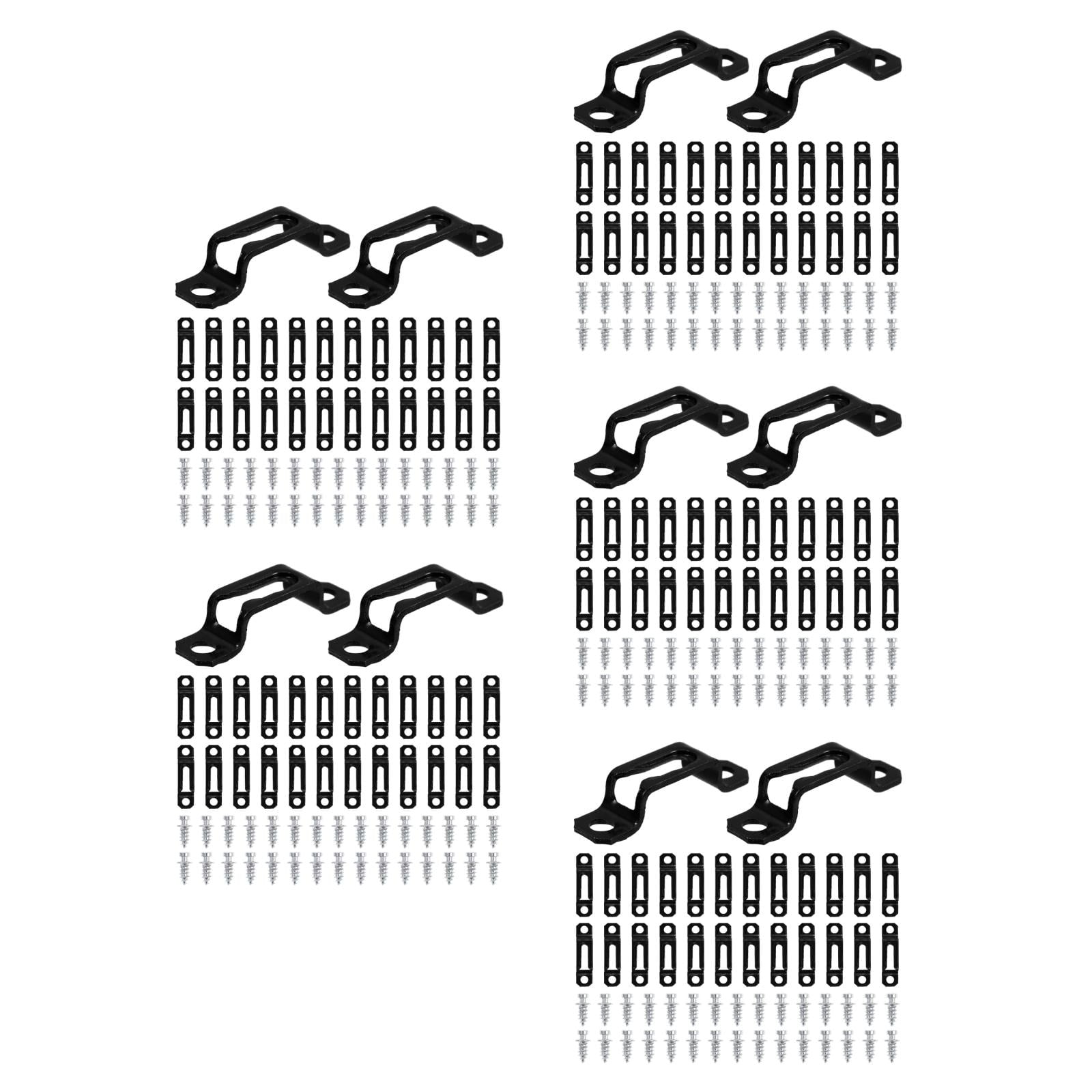 HOMEMAXS 150 Pcs Invisible Connector Screw Fasteners Hidden Connectors ...
