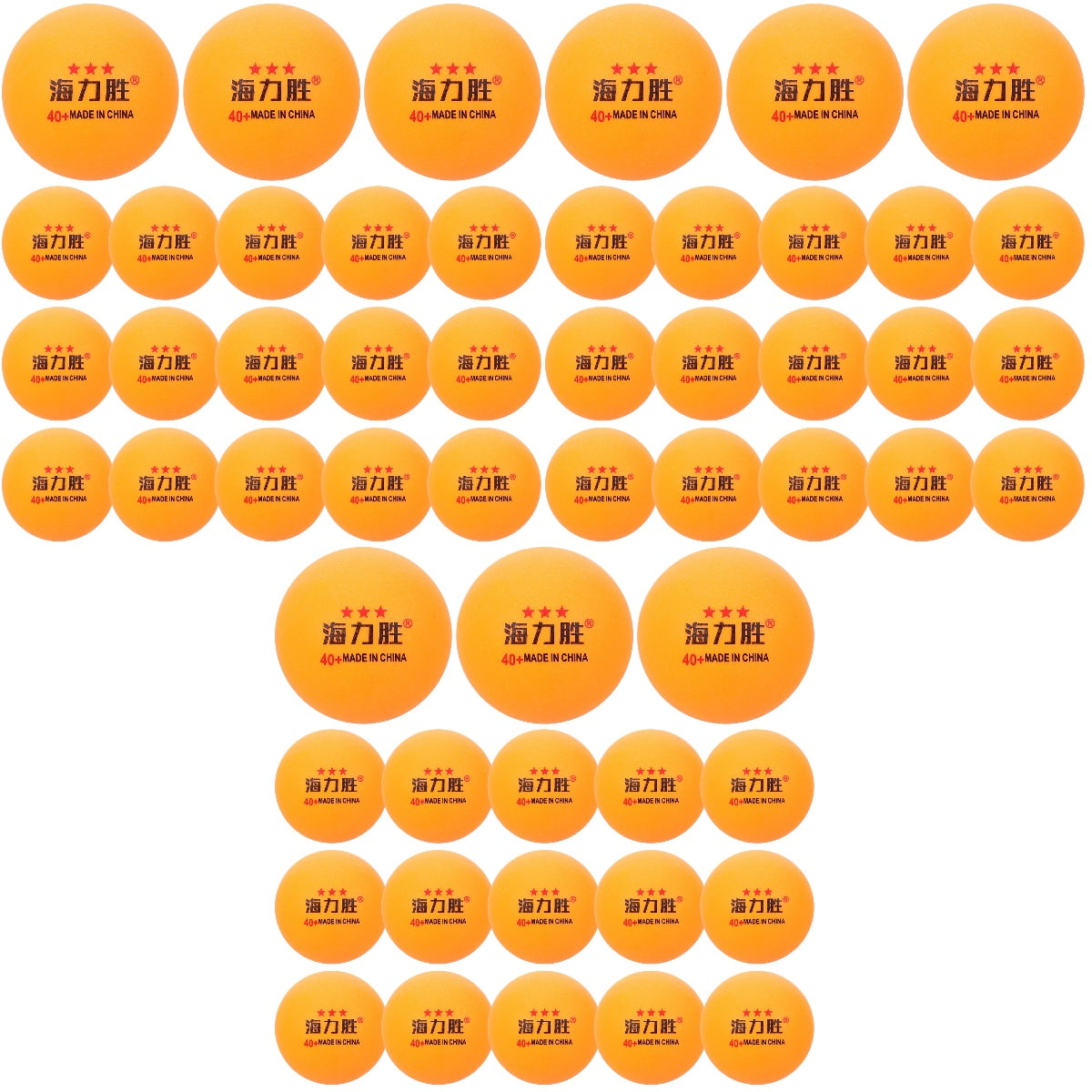 HOMEMAXS 150 Pcs Pong Balls Table Tennis Balls Training Balls Table ...