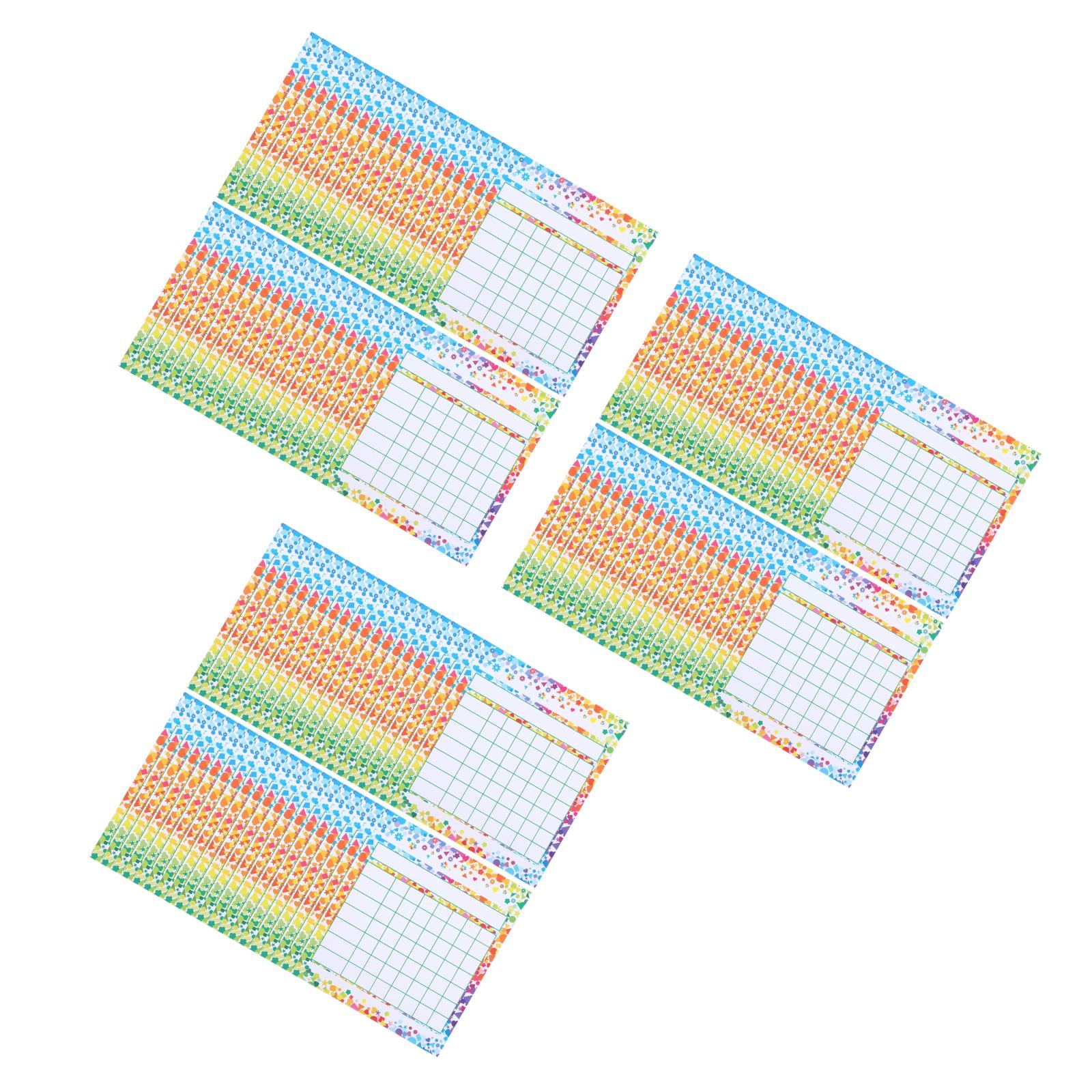 HOMEMAXS 150 Sheets Kids Charts Reward Charts Classroom Incentives Star ...