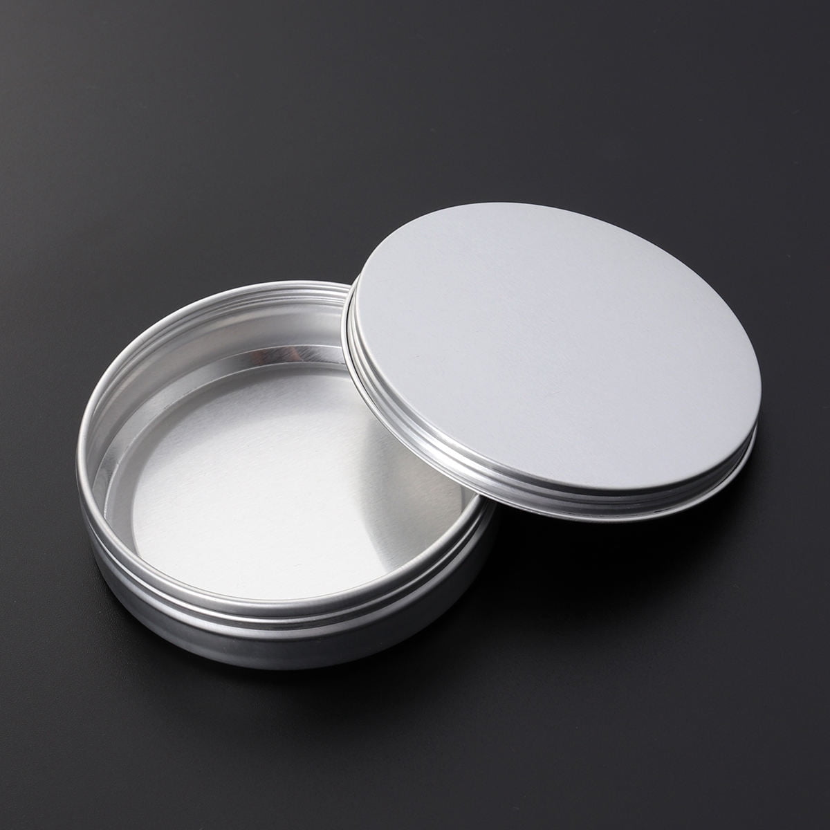 HOMEMAXS 150ml Aluminium Specimen Box with Thread Travel Bottles ...