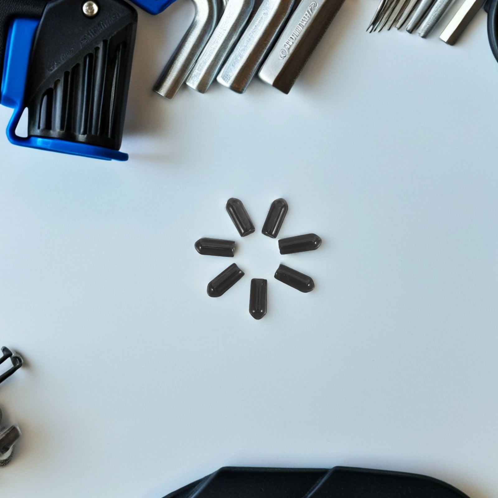 HOMEMAXS 150pcs Flexible End Cap Rubber Bolt Covers for Projects Safety ...