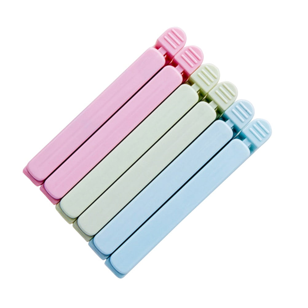 HOMEMAXS 15pcs Food Storage Sealing Clips Food Bag Sealing Clip Plastic ...