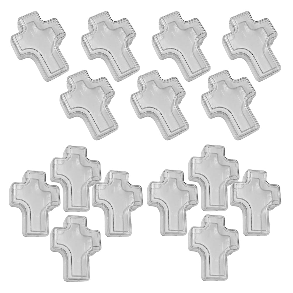 HOMEMAXS 15pcs Plastic Jewelry Box Party Storage Box Plastic Jewelry ...