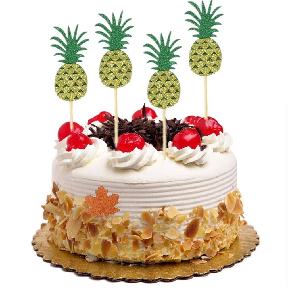 16 PCS Fruit Dessert Topper Birthday Toppers for Cakes Banquet ...