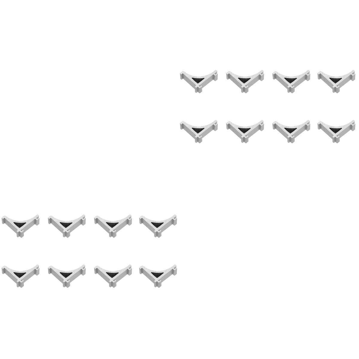 HOMEMAXS 16 Pcs Freezer Shelf Clips Refrigerator Support Hooks Cooler ...