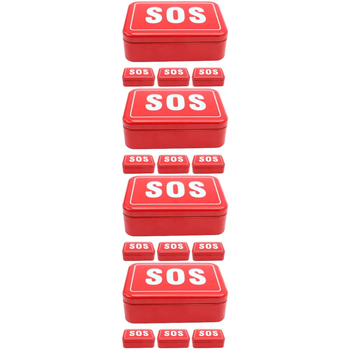 HOMEMAXS 16 Pcs Indoor Storage Box Small Tools Boxes Outdoor Storage ...