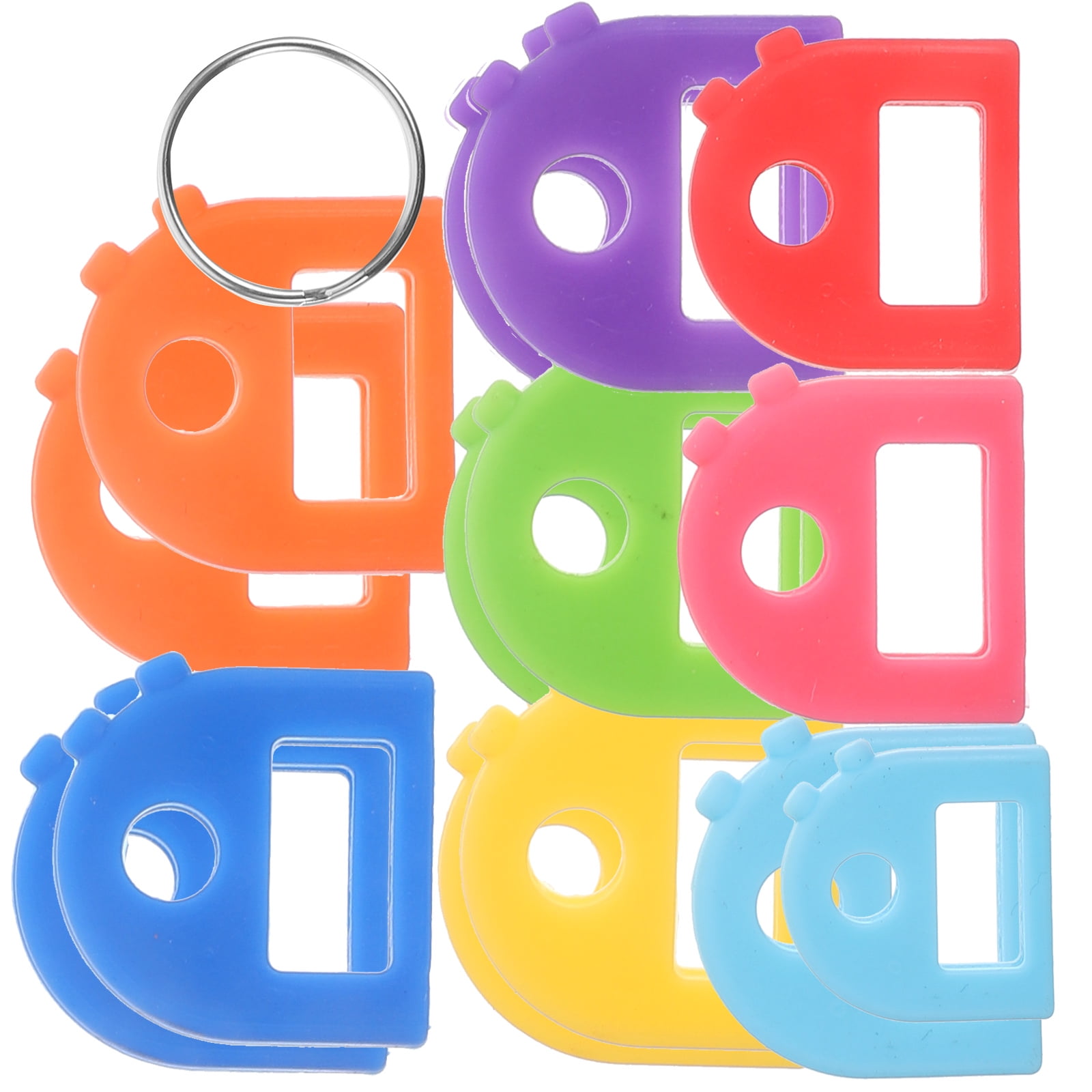 HOMEMAXS 16 Pcs Key Covers Cute for Work Keys Labels Color - Walmart.com