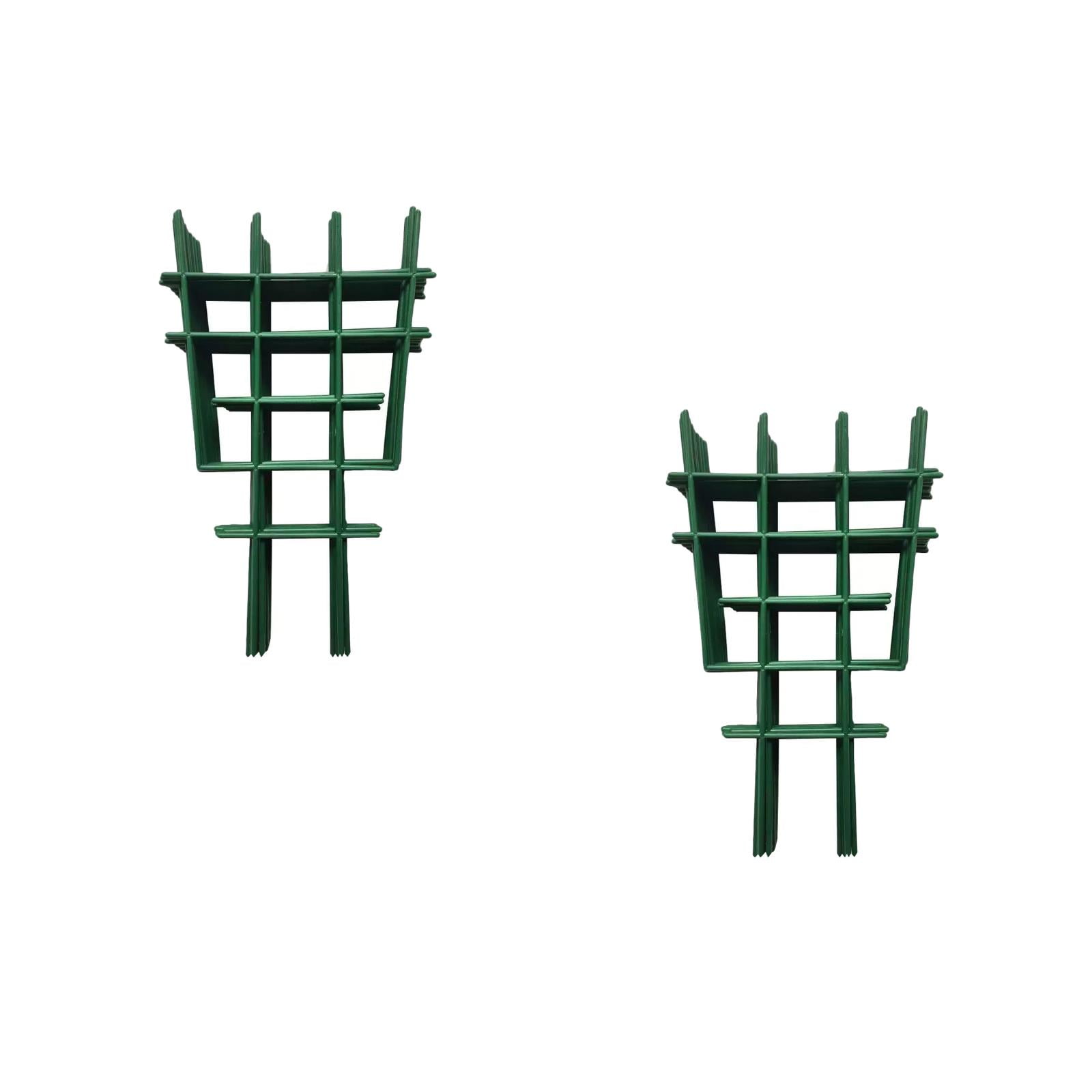 HOMEMAXS 16 Pcs Plastic Plant Trellis Garden Trellis Vine Climbing ...