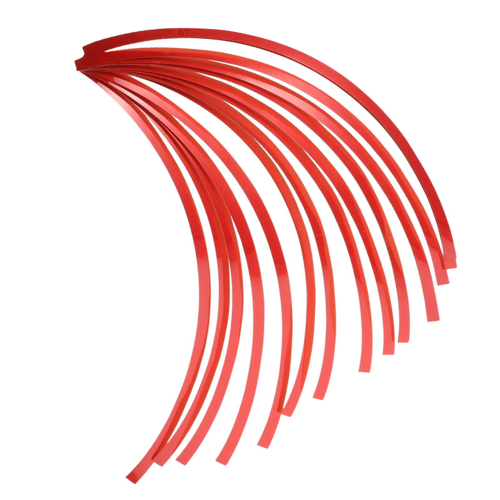 HOMEMAXS 16 Pcs Universal Car Flares Wheel Reflective Stickers ...