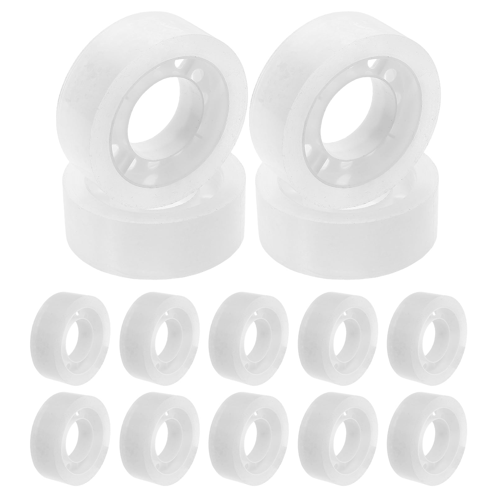 16 Rolls Clear Stationery Tape for Office and Home Use Transparent ...