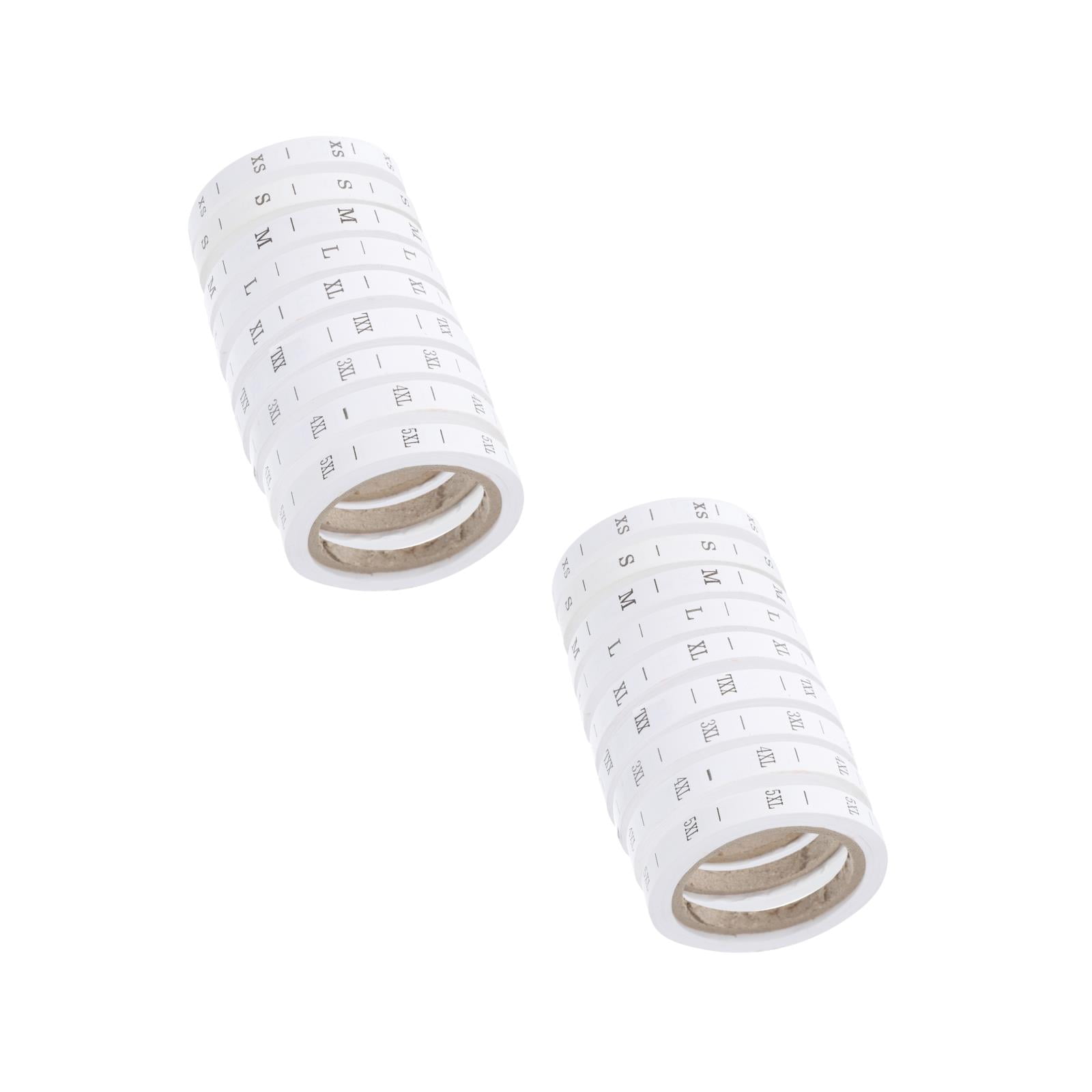 16 Rolls Woven Garment Size Tags Clothes Mark Labels School Uniform ...