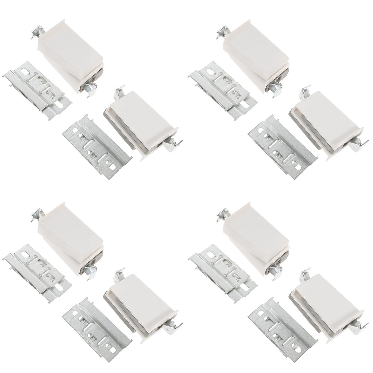 HOMEMAXS 16 Sets Cabinet Hanger Kitchen Cabinet Close Damper Cabinet ...