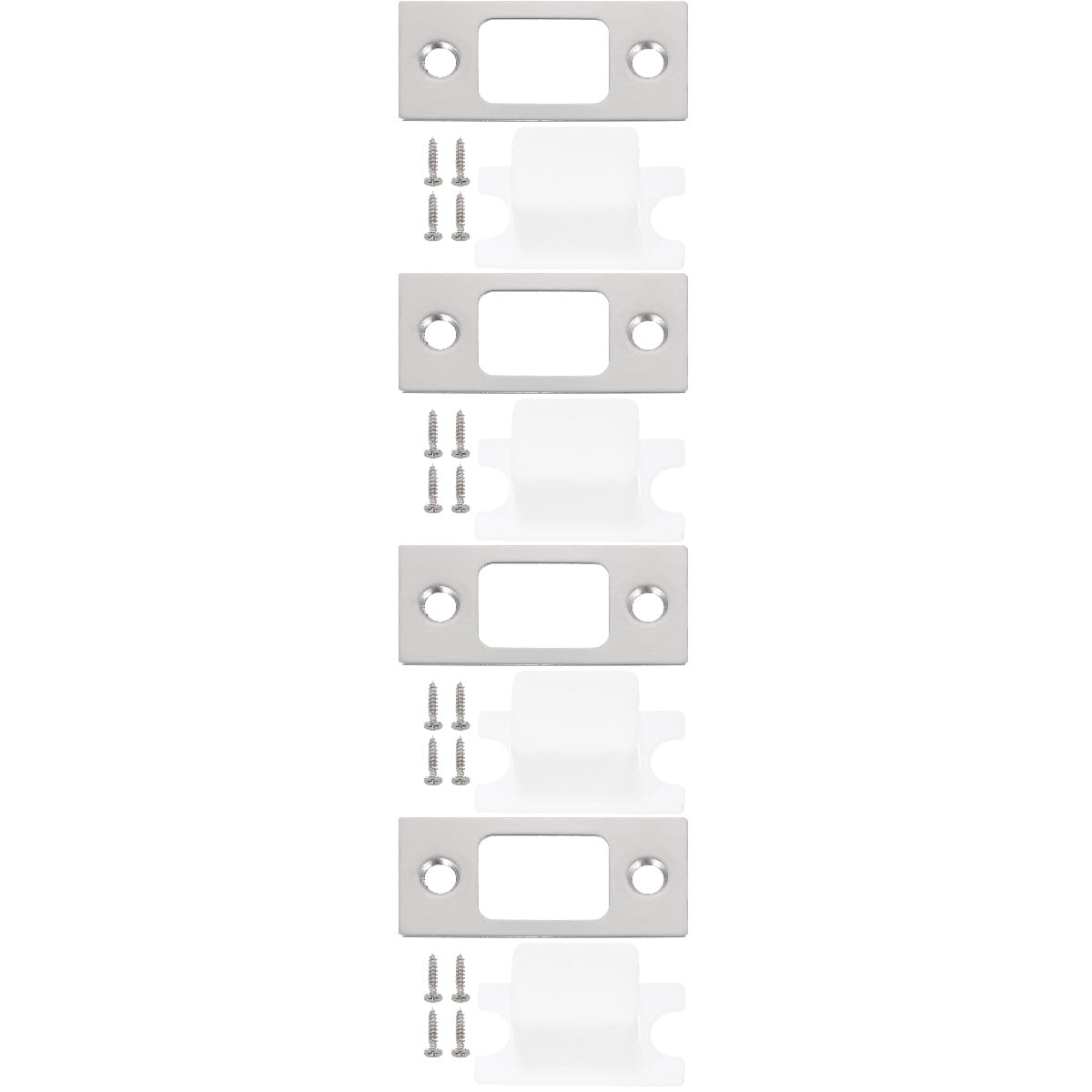 HOMEMAXS 16 Sets Door Hole Cover Plates Deadbolt Cover Door ...