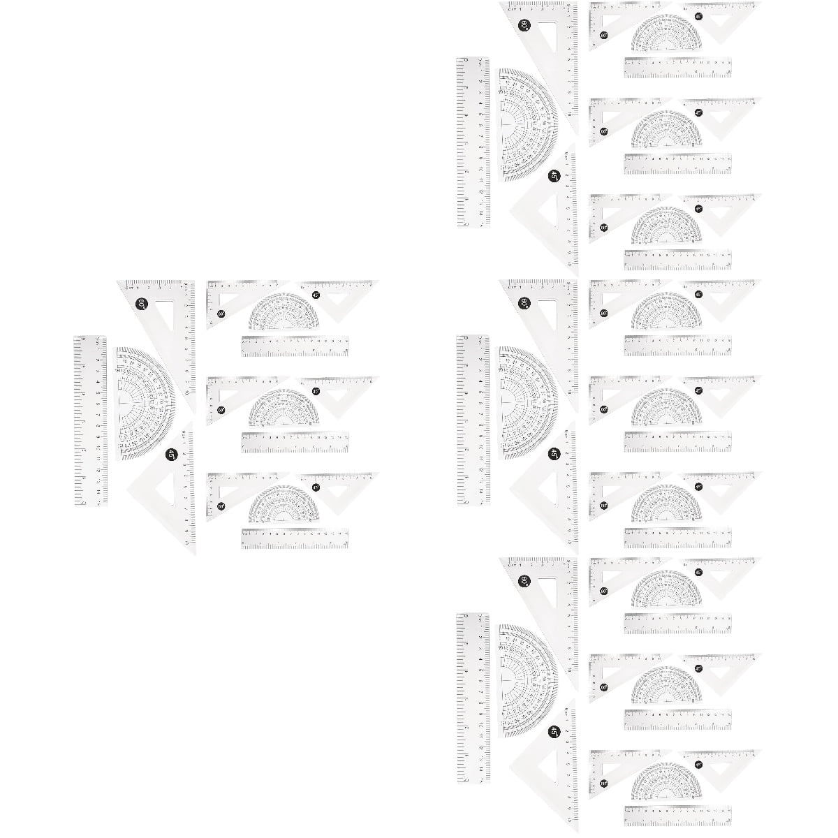 16 Sets of Geometry Drawing Tool Kit School Design Drawing Tools Math ...